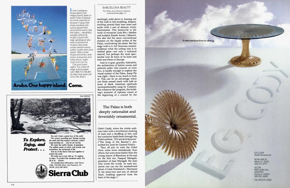 ARUBA | Architectural Digest | MARCH 1989