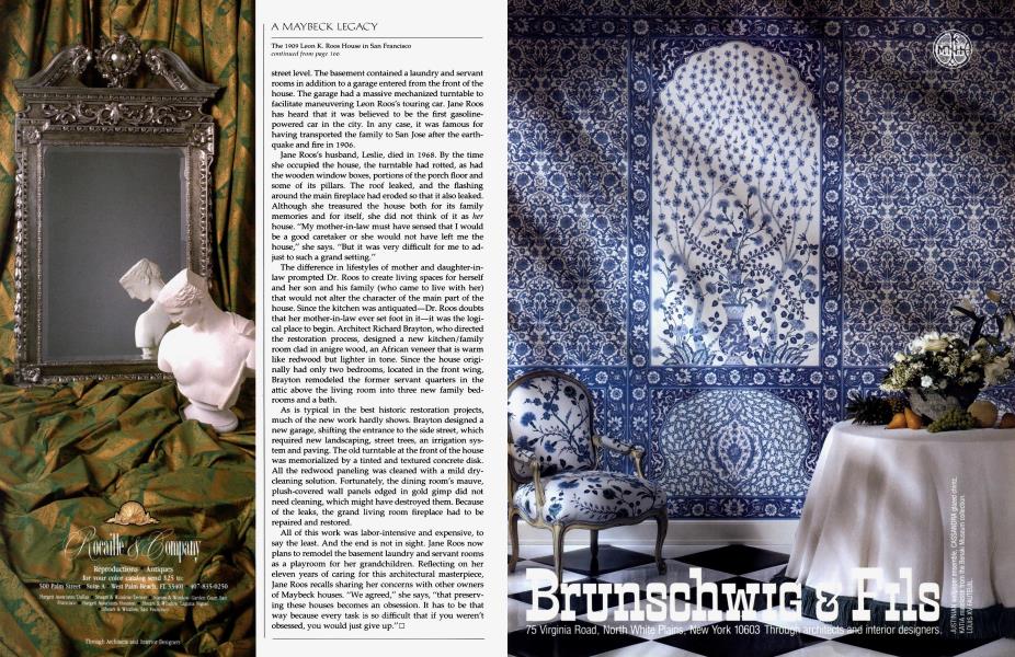 Rocaille & Company | Architectural Digest | MAY 1989