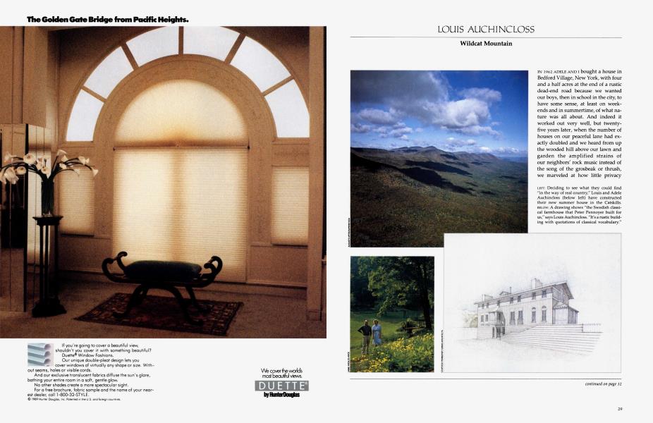 DUETTE® | Architectural Digest | JUNE 1989