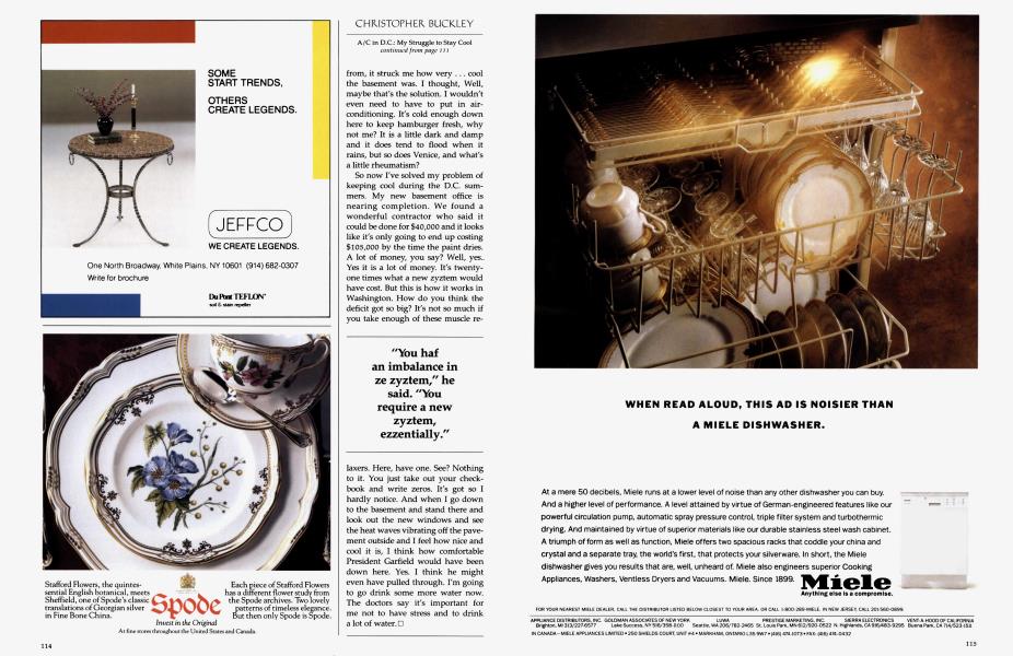 Spode | Architectural Digest | JUNE 1989