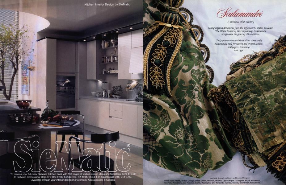 Scalamandré | Architectural Digest | OCTOBER 1989