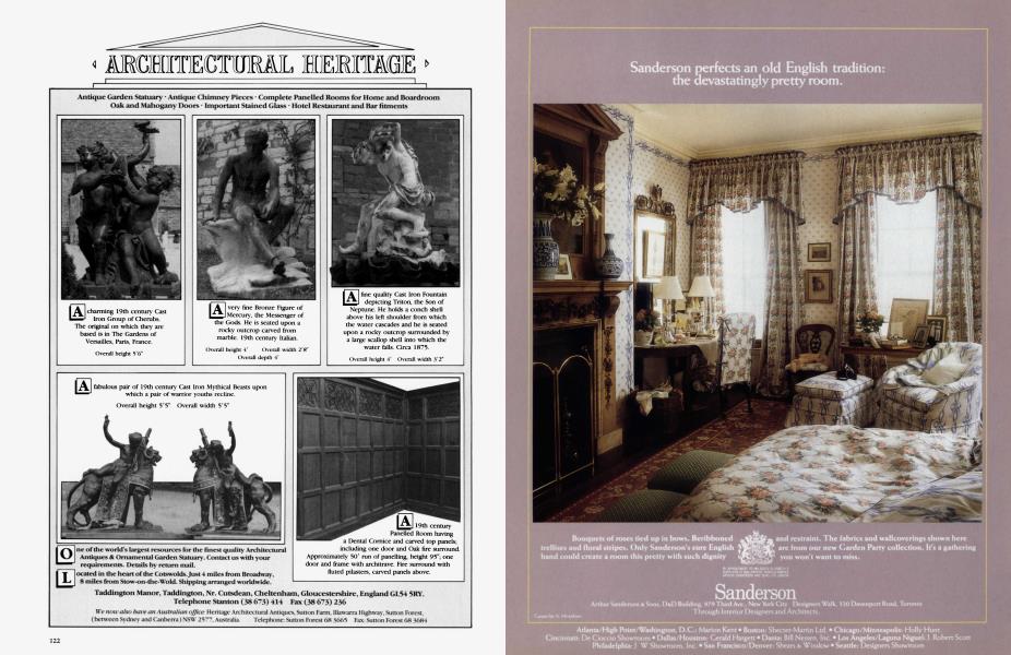 ARCHITECTURAL HERITAGE | Architectural Digest | OCTOBER 1989