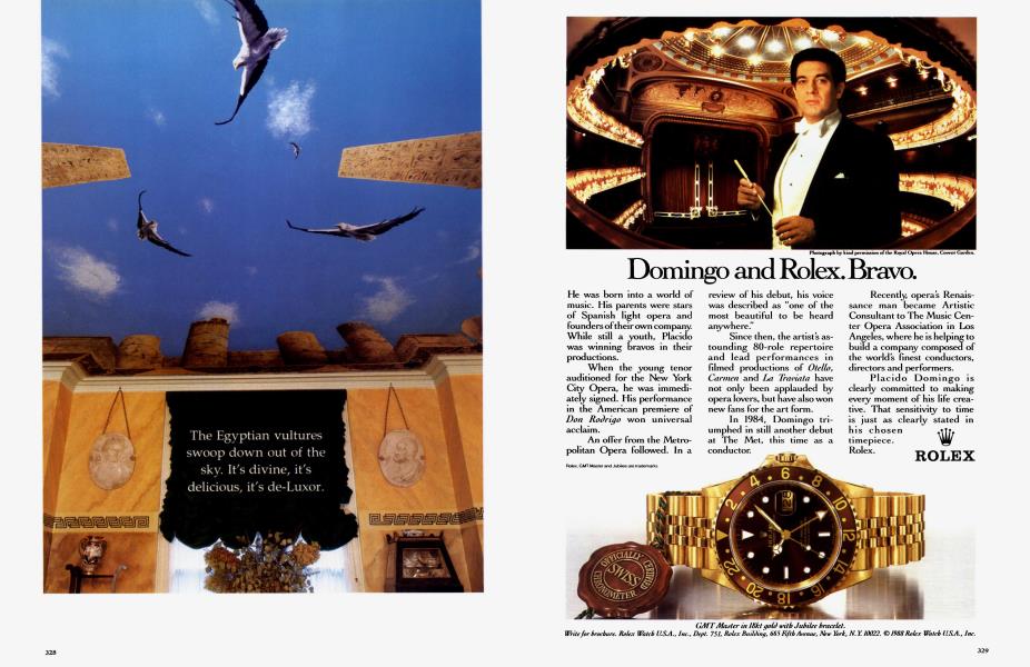 ROLEX | Architectural Digest | NOVEMBER 1989