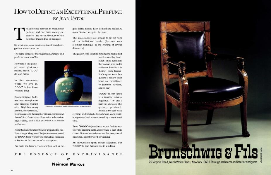 Brunschwig & Fils | Architectural Digest | NOVEMBER 1989