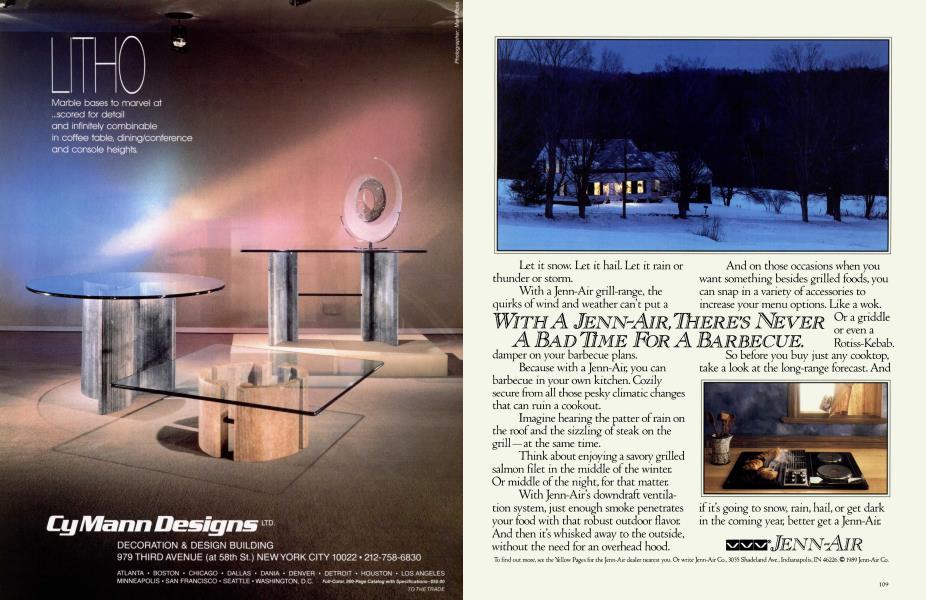 JENN-AIR® | Architectural Digest | NOVEMBER 1989