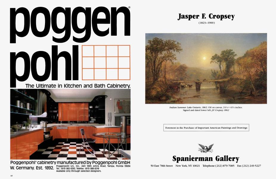 Spanierman Gallery | Architectural Digest | DECEMBER 1989