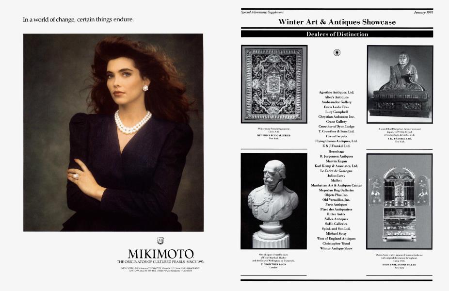MIKIMOTO | Architectural Digest | JANUARY 1991