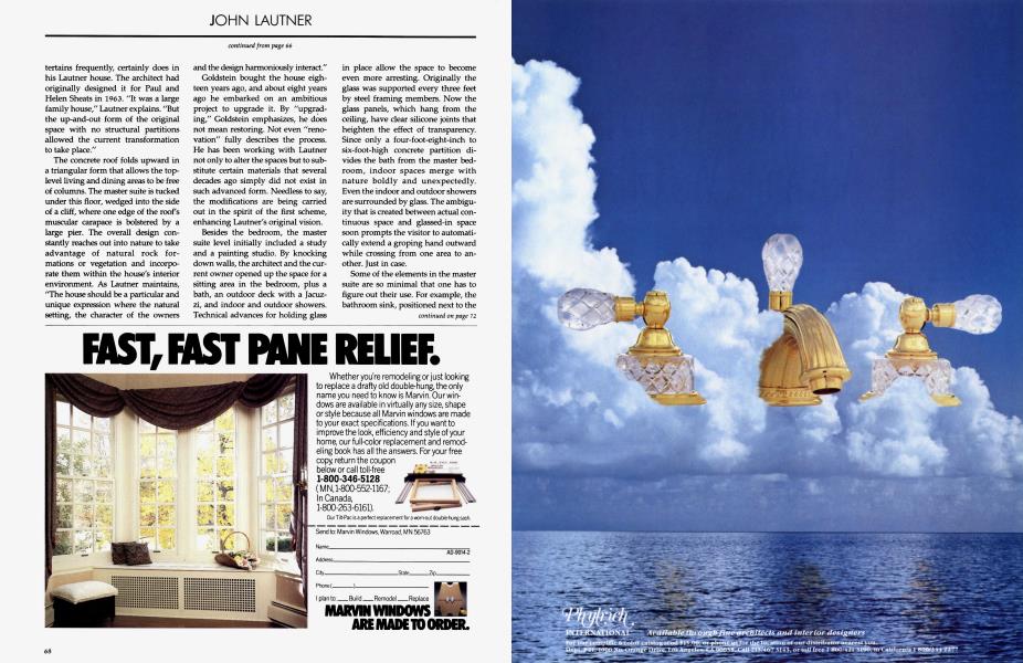 MARVIN WINDOWS | Architectural Digest | FEBRUARY 1991