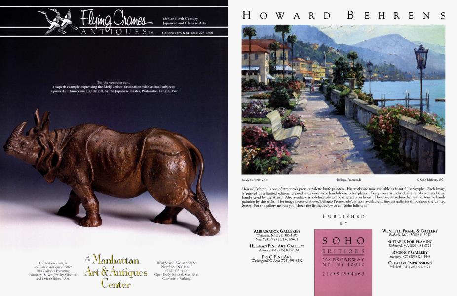 SOHO EDITION | Architectural Digest | JUNE 1991