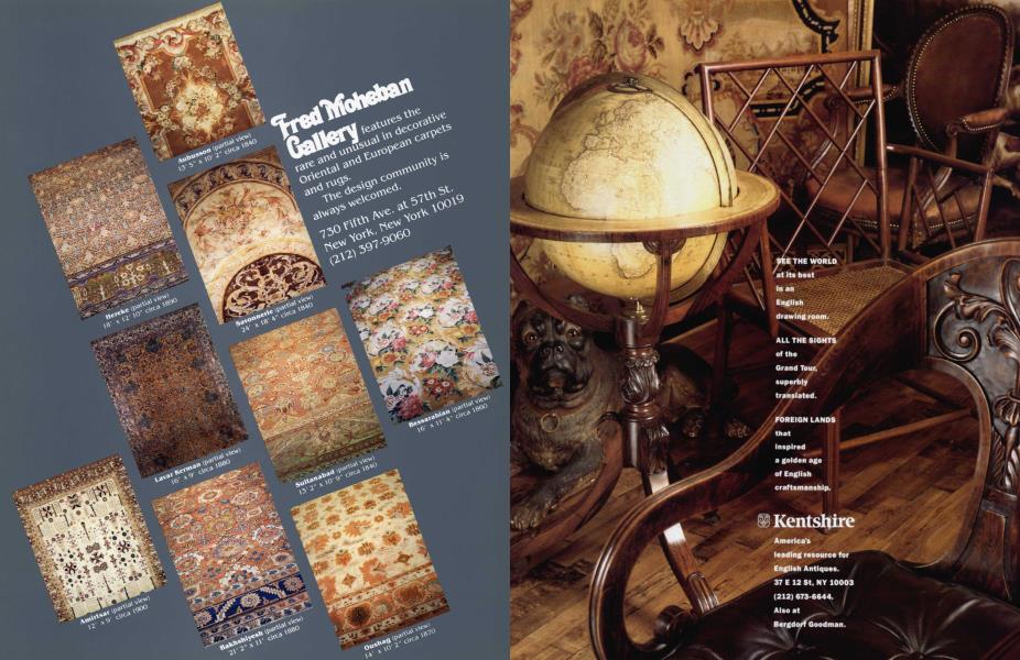 Fred Moheban Gallery | Architectural Digest | JUNE 1991
