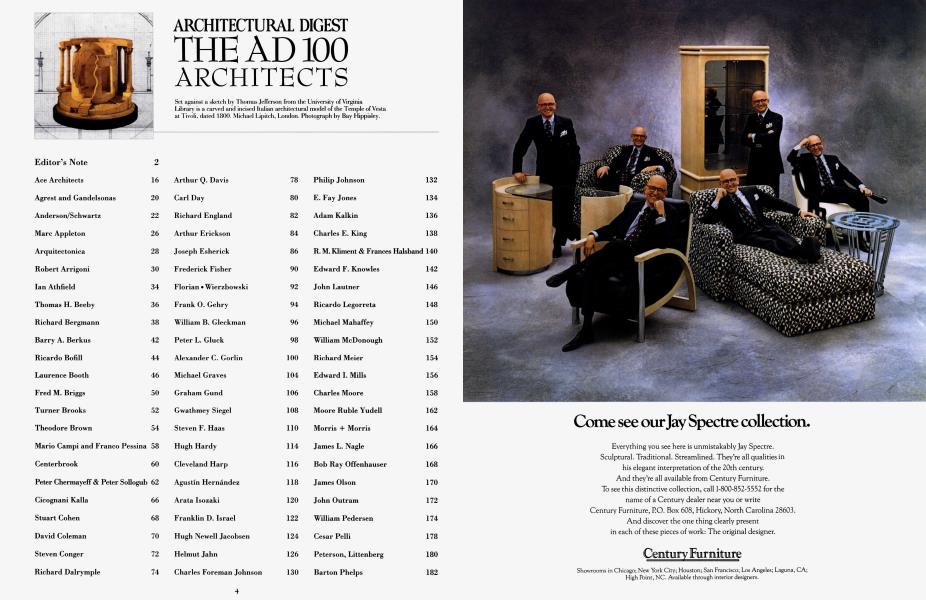 ARCHITECTURAL DIGEST THE AD 100 ARCHITECTS | Architectural Digest ...