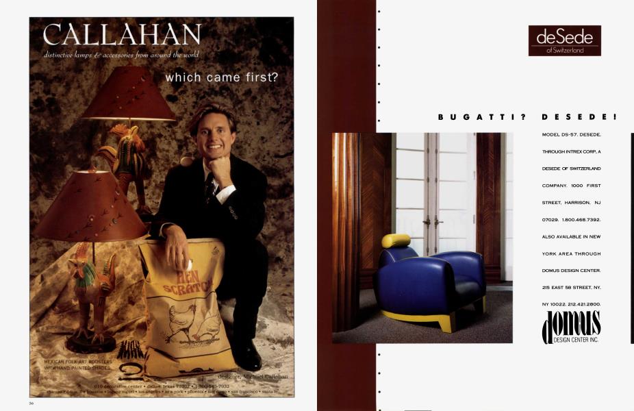 CALLAHAN | Architectural Digest | SEPTEMBER 1991