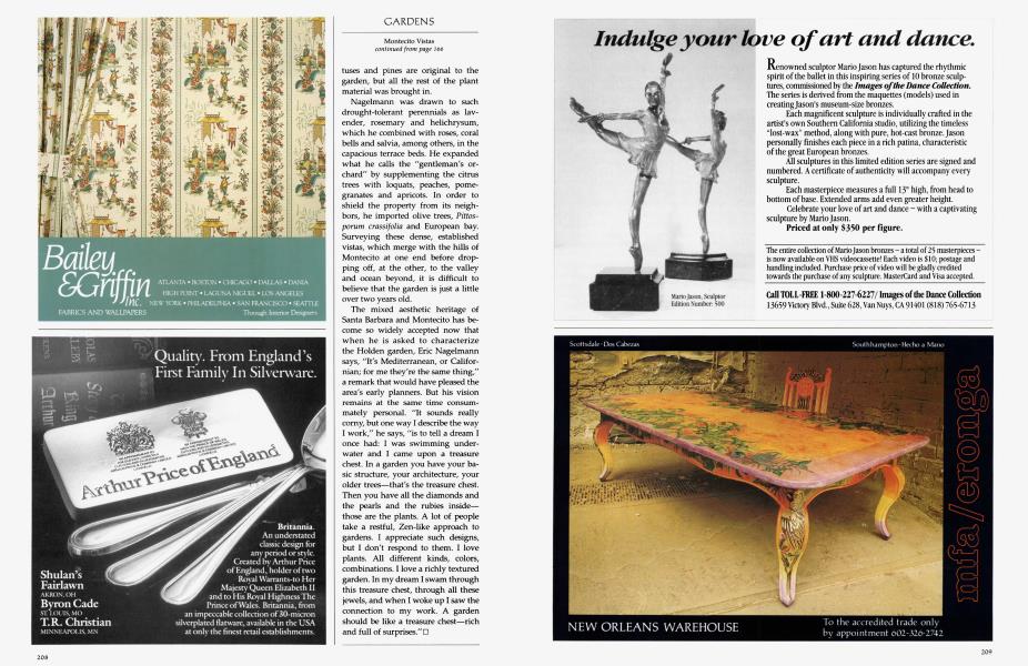 Arthur Price of England | Architectural Digest | OCTOBER 1991