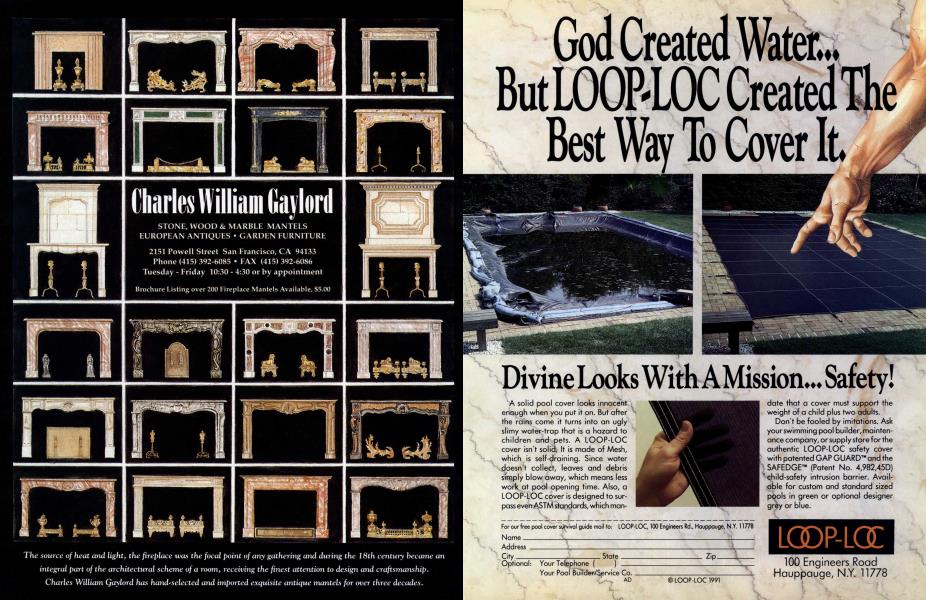 Loop-Loc | Architectural Digest | OCTOBER 1991 Loop-Loc | Architectural Digest | OCTOBER 1991