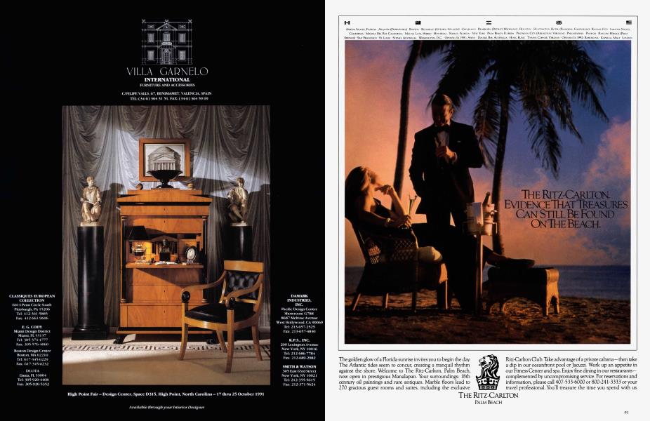 Villa Garnelo | Architectural Digest | OCTOBER 1991