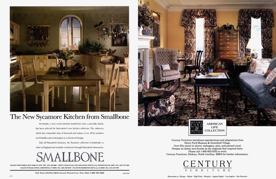 Smallbone | Architectural Digest | OCTOBER 1991