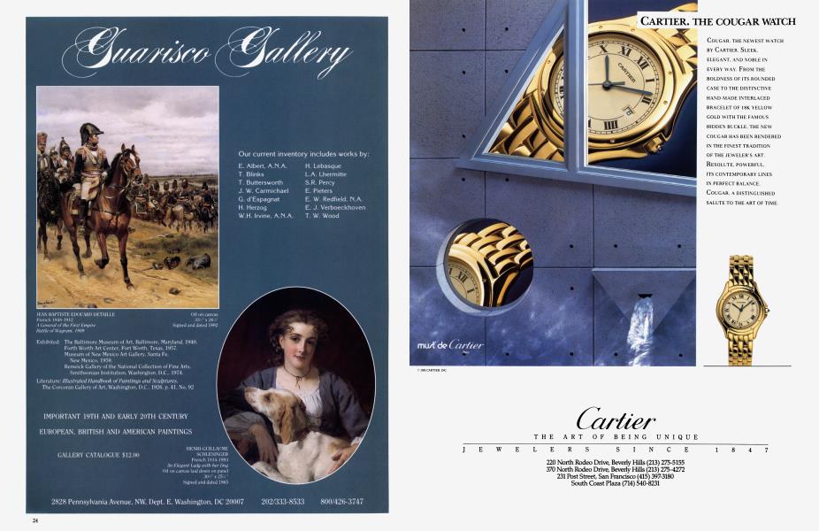 guarisco gallery | Architectural Digest | NOVEMBER 1991