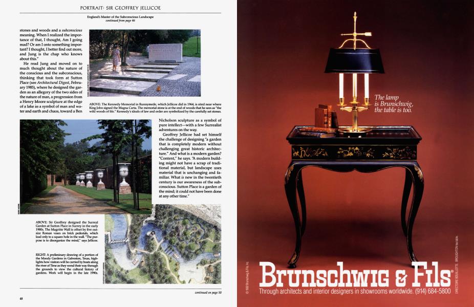Brunschwig & Fils® | Architectural Digest | MAY 1992