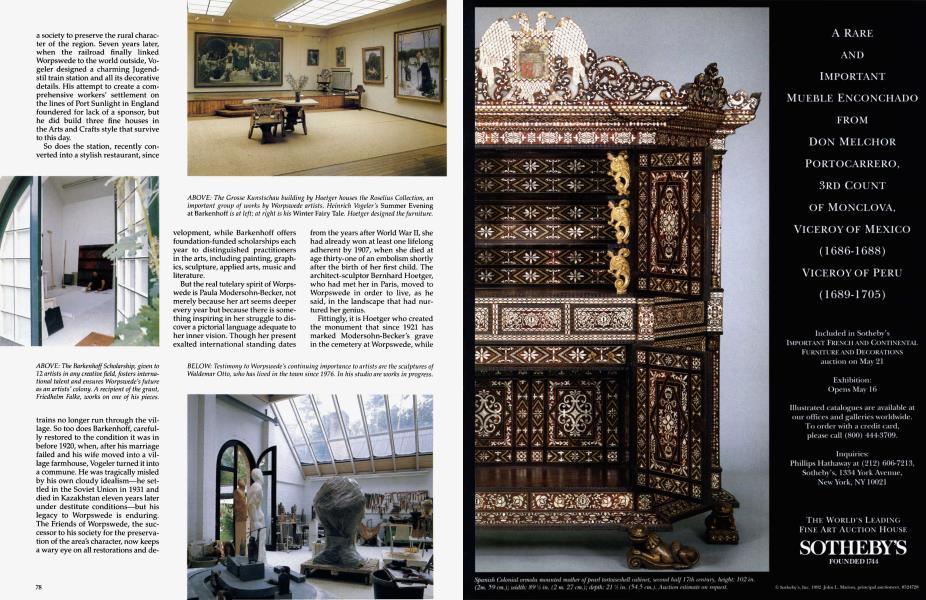 Sotheby's | Architectural Digest | MAY 1992