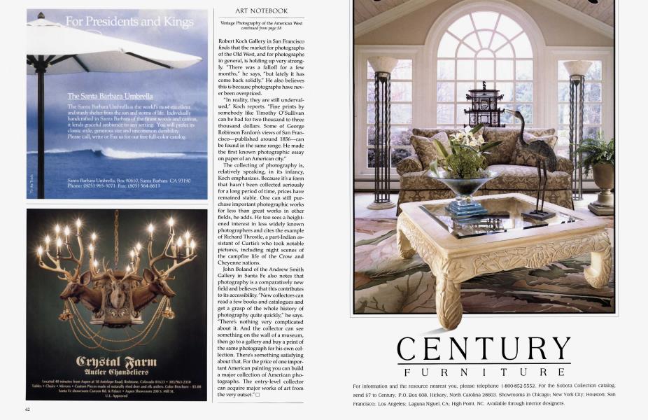 Crystal Farm | Architectural Digest | JUNE 1992