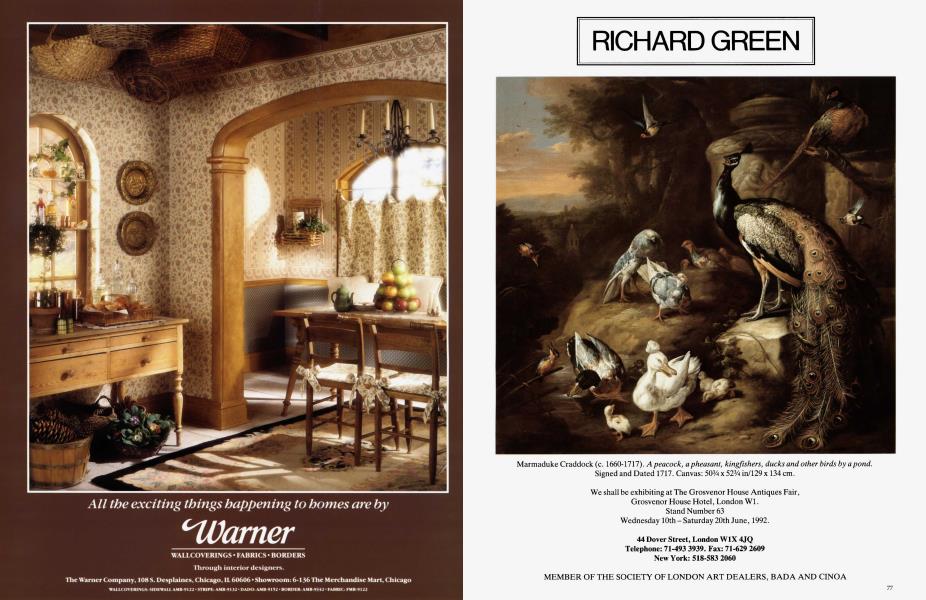 RICHARD GREEN | Architectural Digest | JUNE 1992