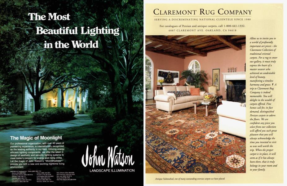 John Watson | Architectural Digest | JULY 1992