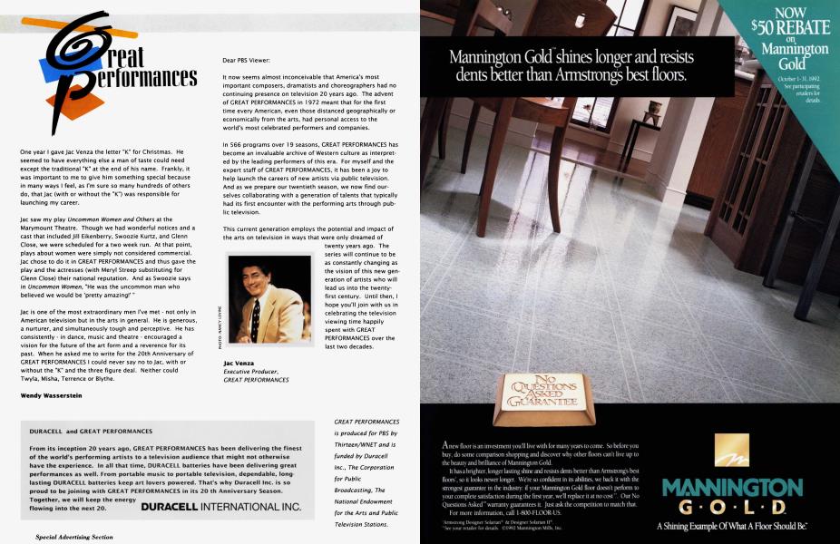 MANNINGTON GOLD™ | Architectural Digest | OCTOBER 1992