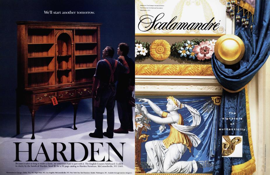 HARDEN | Architectural Digest | OCTOBER 1992