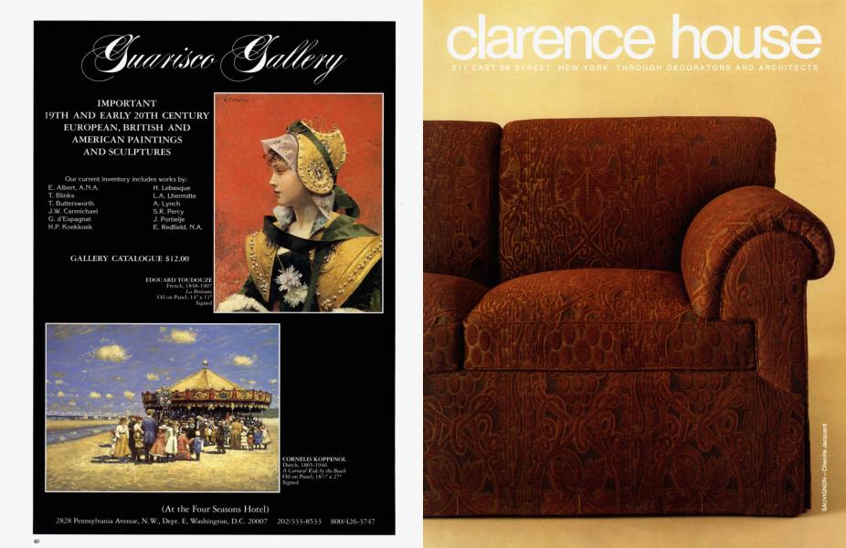 Guarisco Gallery | Architectural Digest | NOVEMBER 1992