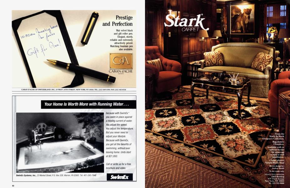 Stark® CARPET | Architectural Digest | NOVEMBER 1992