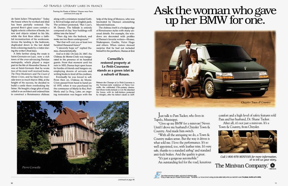 The Minivan Company.™ | Architectural Digest | MAY 1993