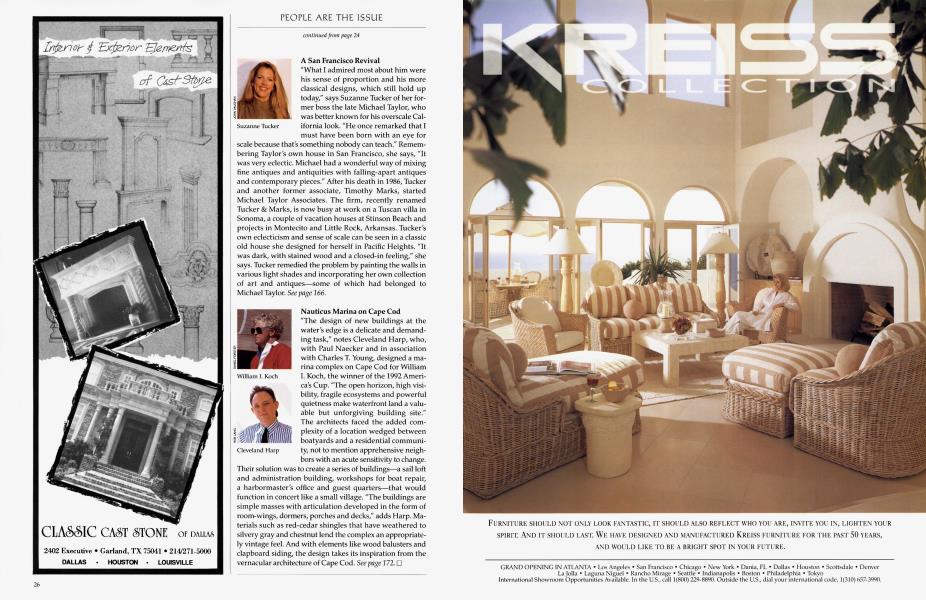 Kreiss Collection | Architectural Digest | JULY 1993