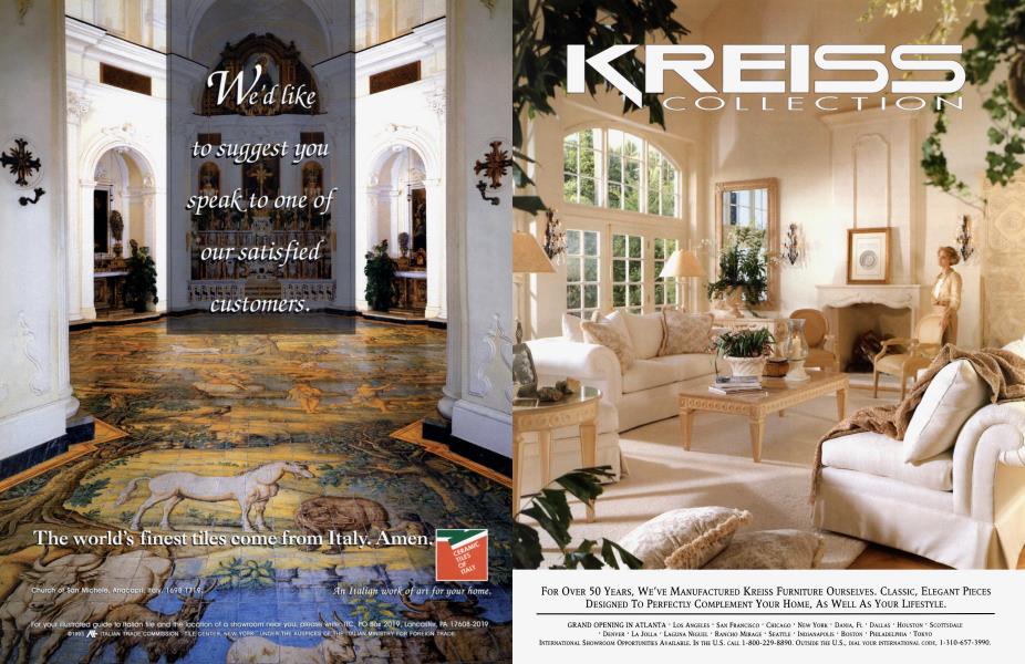 Kreiss Collection | Architectural Digest | OCTOBER 1993