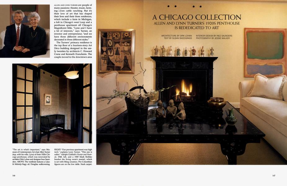 A Chicago Collection | Architectural Digest | OCTOBER 1993