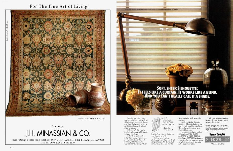 SILHOUETTE® | Architectural Digest | NOVEMBER 1993