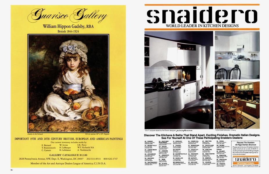 Guarisco Gallery | Architectural Digest | NOVEMBER 1993
