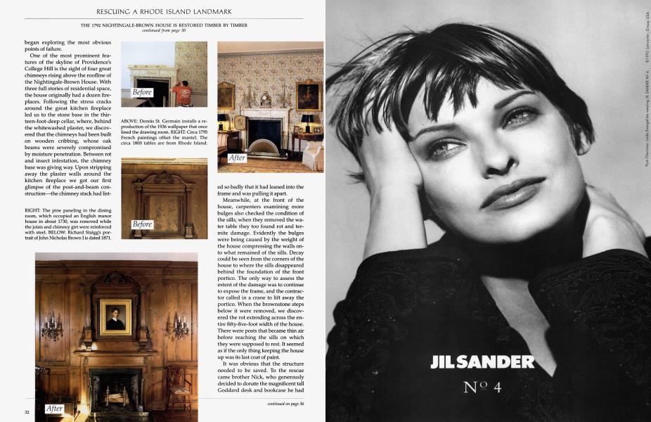JIL SANDER No 4 | Architectural Digest | FEBRUARY 1994