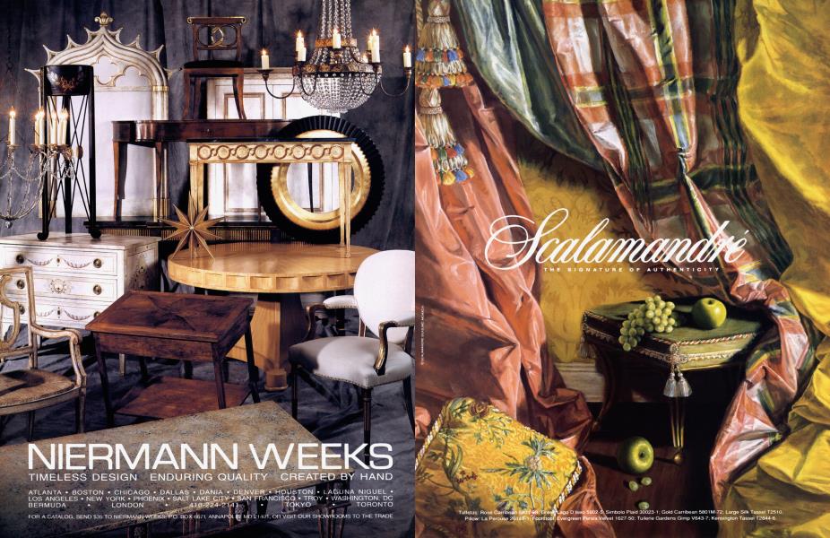 Scalamandré | Architectural Digest | APRIL 1994