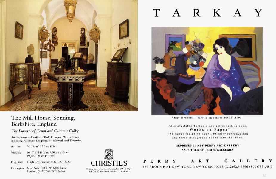 Christies | Architectural Digest | JUNE 1994