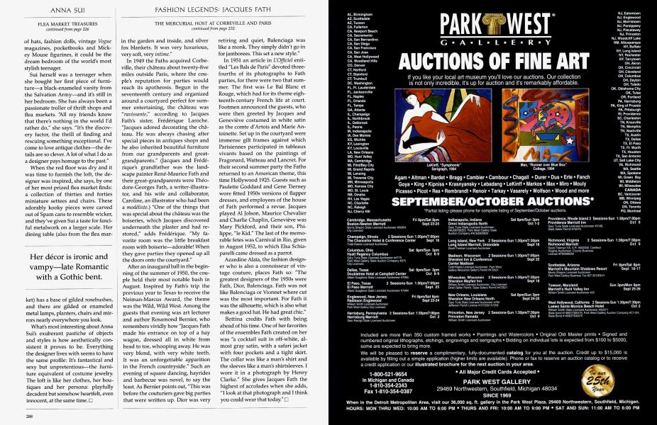 PARK WEST® GALLERY | Architectural Digest | OCTOBER 1994