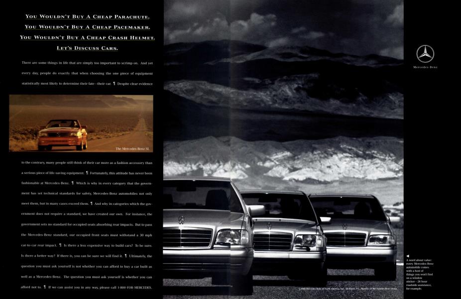 Mercedes-Benz | Architectural Digest | OCTOBER 1994