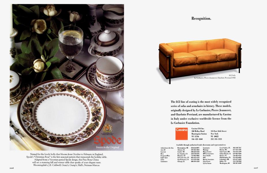 Spode | Architectural Digest | OCTOBER 1994