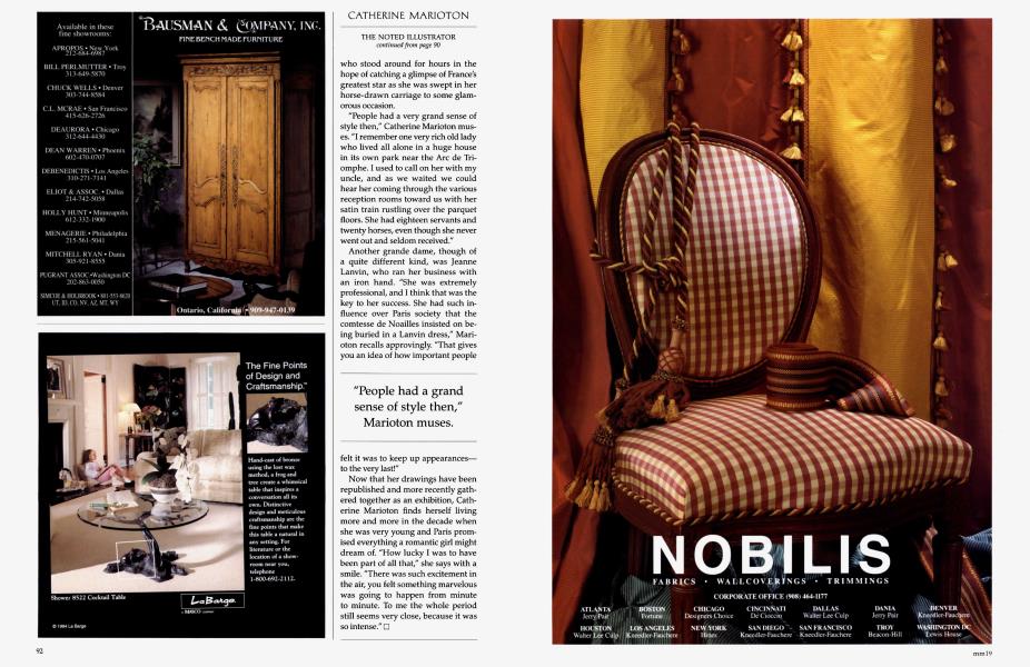 La Barge | Architectural Digest | OCTOBER 1994