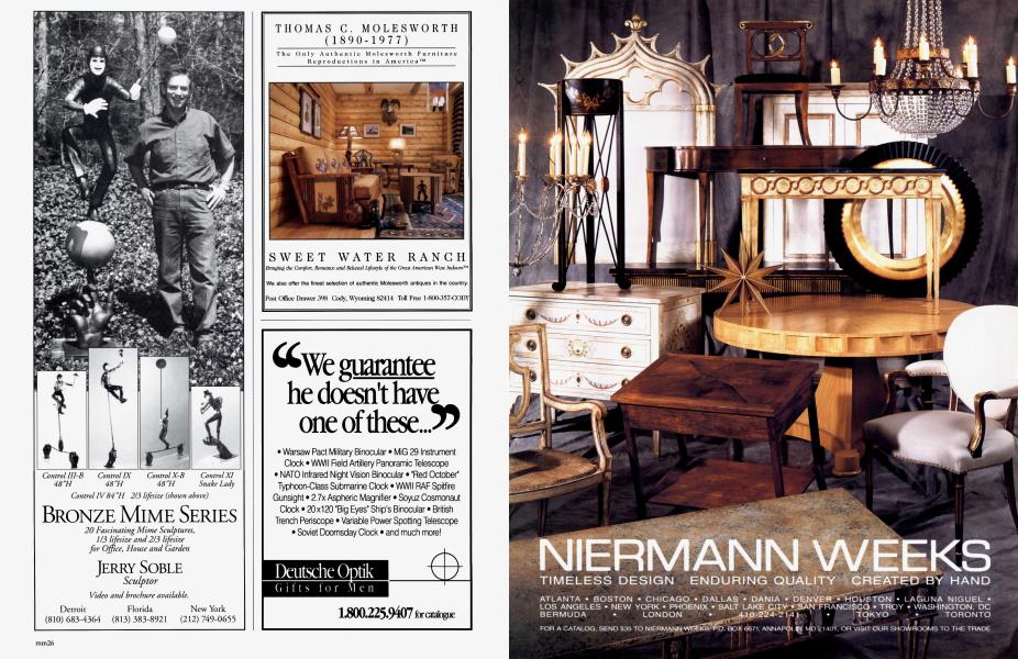 NIERMANN WEEKS | Architectural Digest | OCTOBER 1994