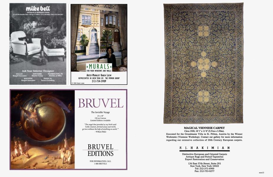 mike bell | Architectural Digest | DECEMBER 1994