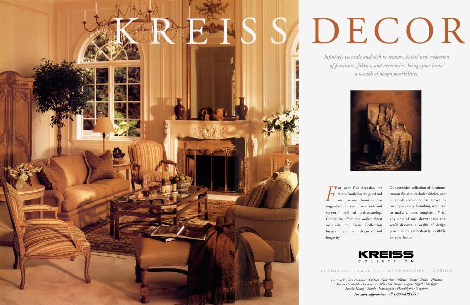 KREISS COLLECTION | Architectural Digest | FEBRUARY 1995