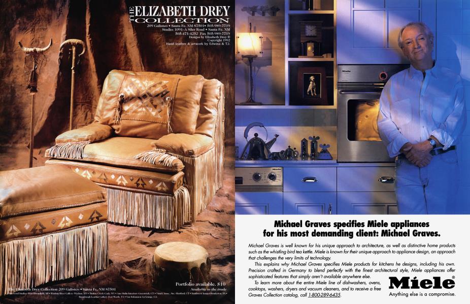 THE ELIZABETH DREY COLLECTION | Architectural Digest | FEBRUARY 1995