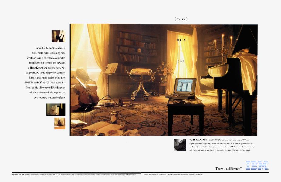 IBM® | Architectural Digest | MARCH 1995