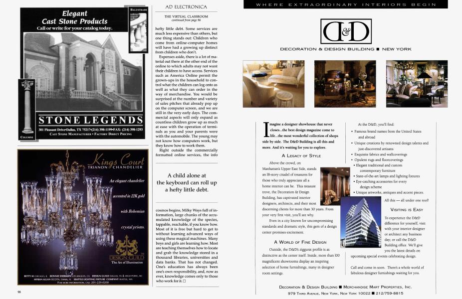 DESIGN GUILD™ | Architectural Digest | MAY 1995