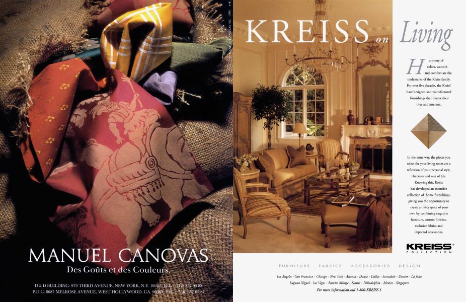 KREISS® | Architectural Digest | JUNE 1995